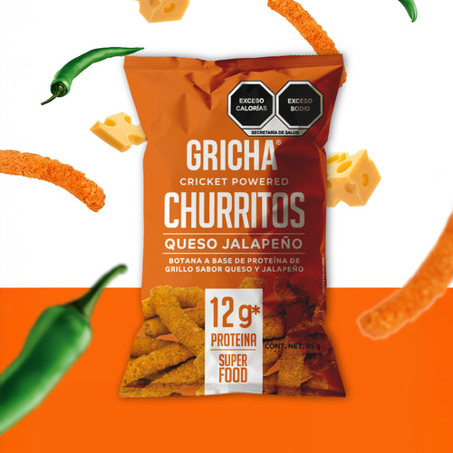 CHURRITOS QUESO JALAPEÑO 12 Pack